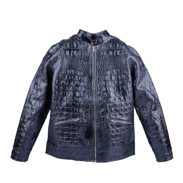 Icon Jacket | Crocodile Leather Jacket | Alligator Leather Jacket ...